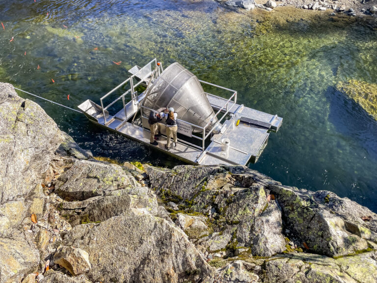 Rotary Screw Traps on the North Yuba River - FISHBIO | Fisheries ...